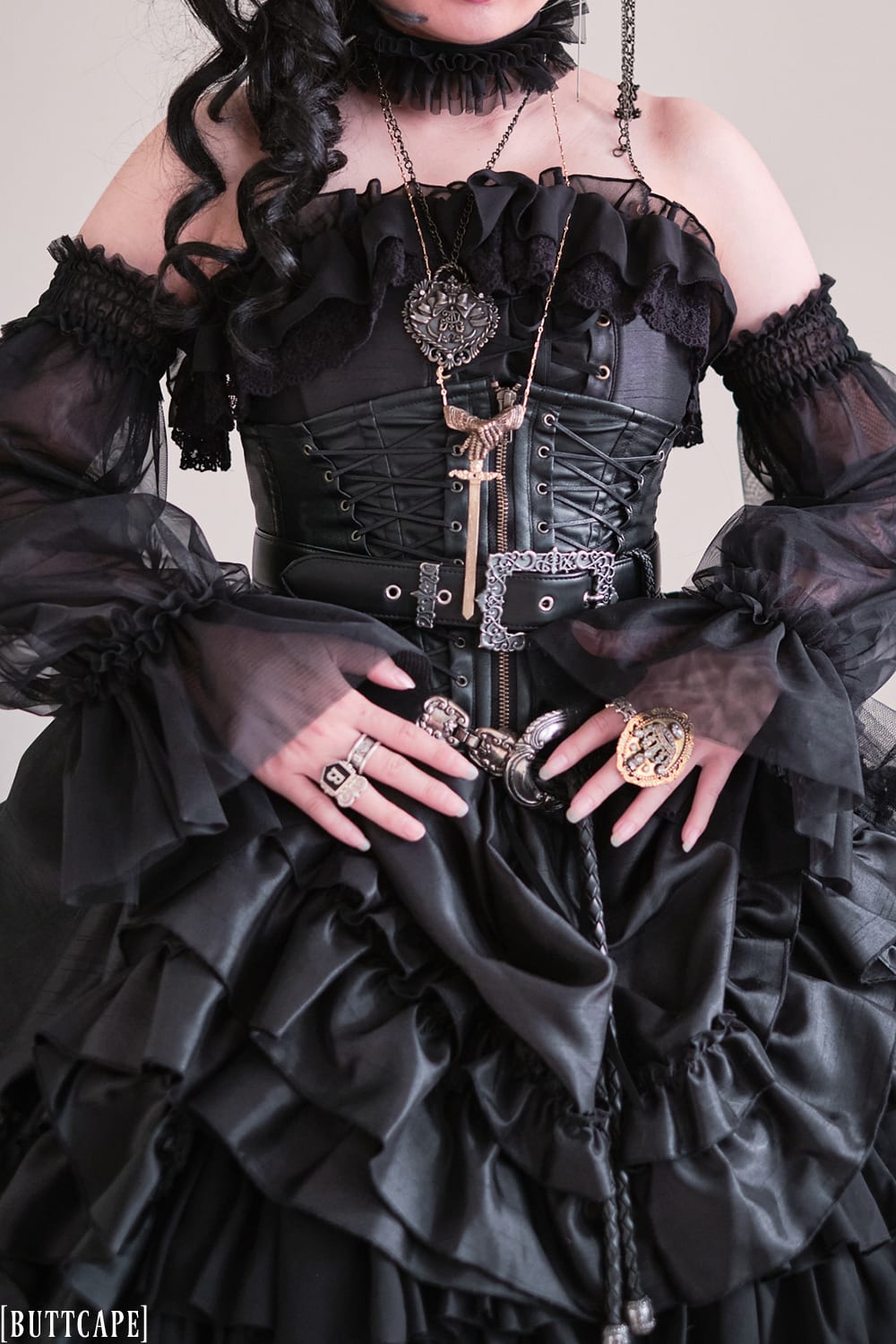 Gothic Pirate Lolita Outfit ft. Atelier Pierrot Dress