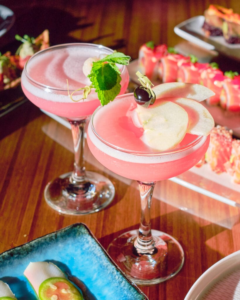 TEN Sushi and Cocktail Bar Tasting